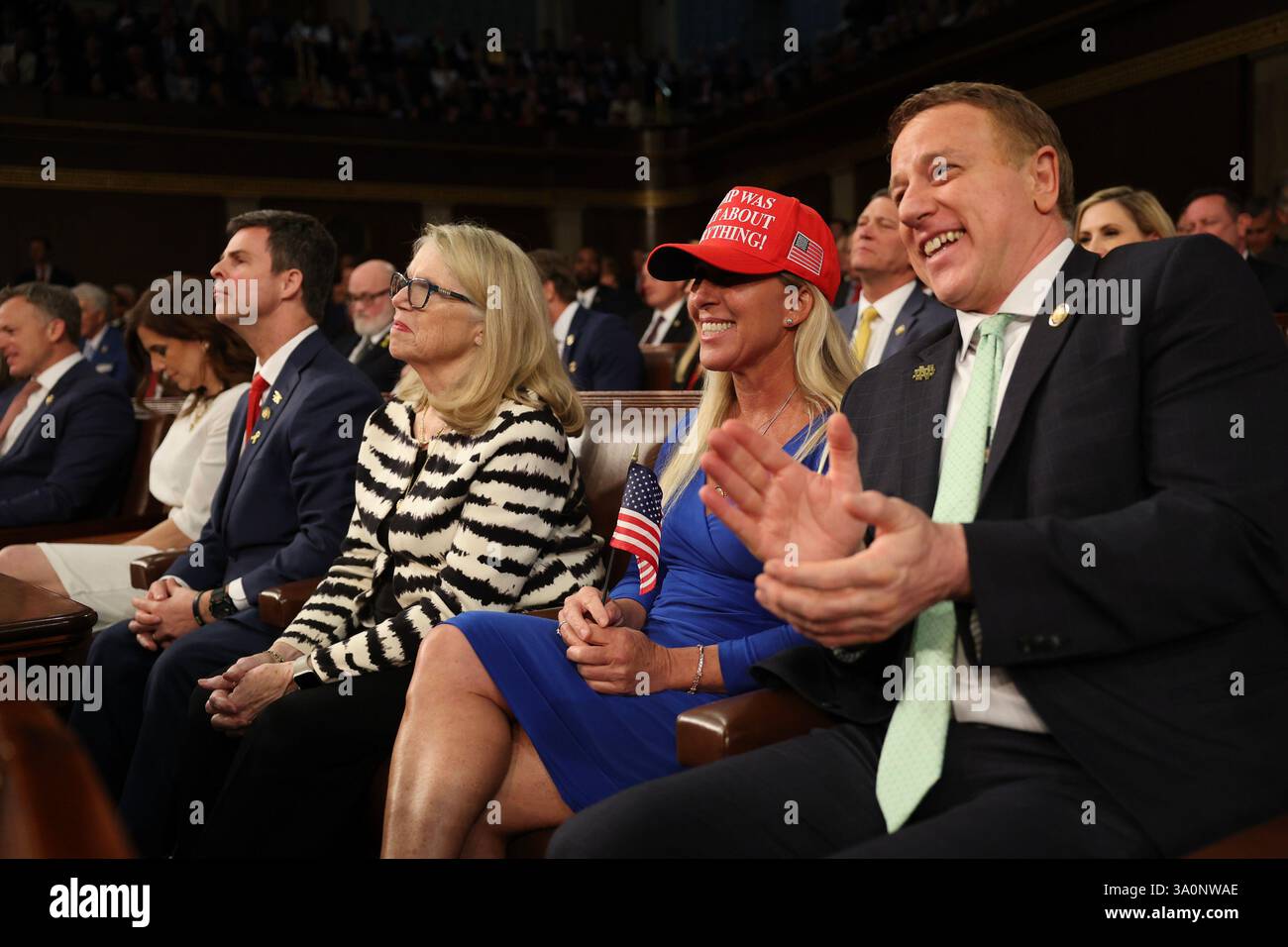 Washington, United States. 04th Mar, 2025. (L-R) Rep. John McGuire (R ...