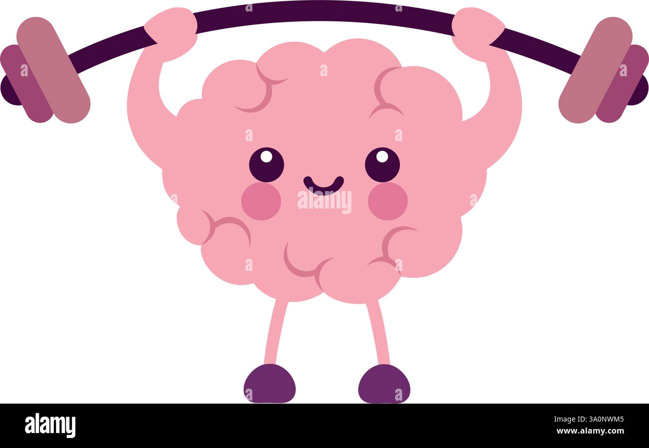 Strong Mind Workout Stock Vector Image & Art - Alamy