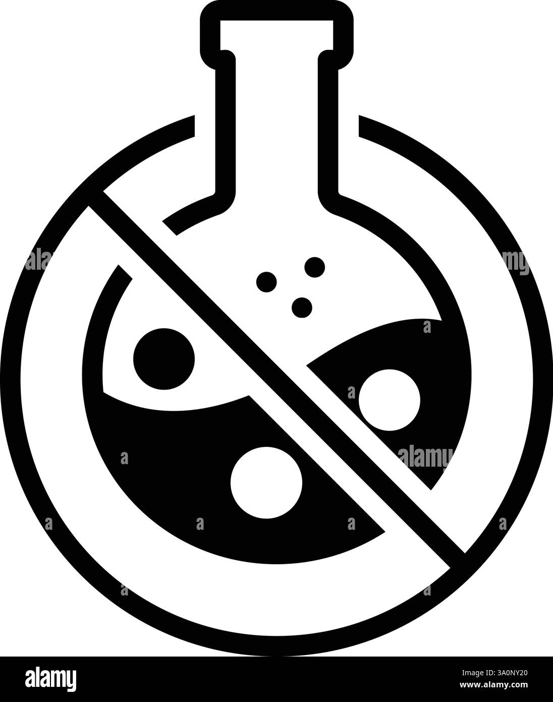 Chemical toxic free icon Cut Out Stock Images & Pictures - Alamy