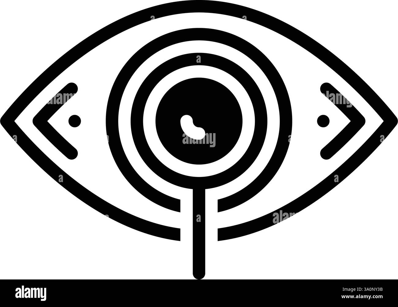 Icon for investigate, supervising Stock Vector Image & Art - Alamy