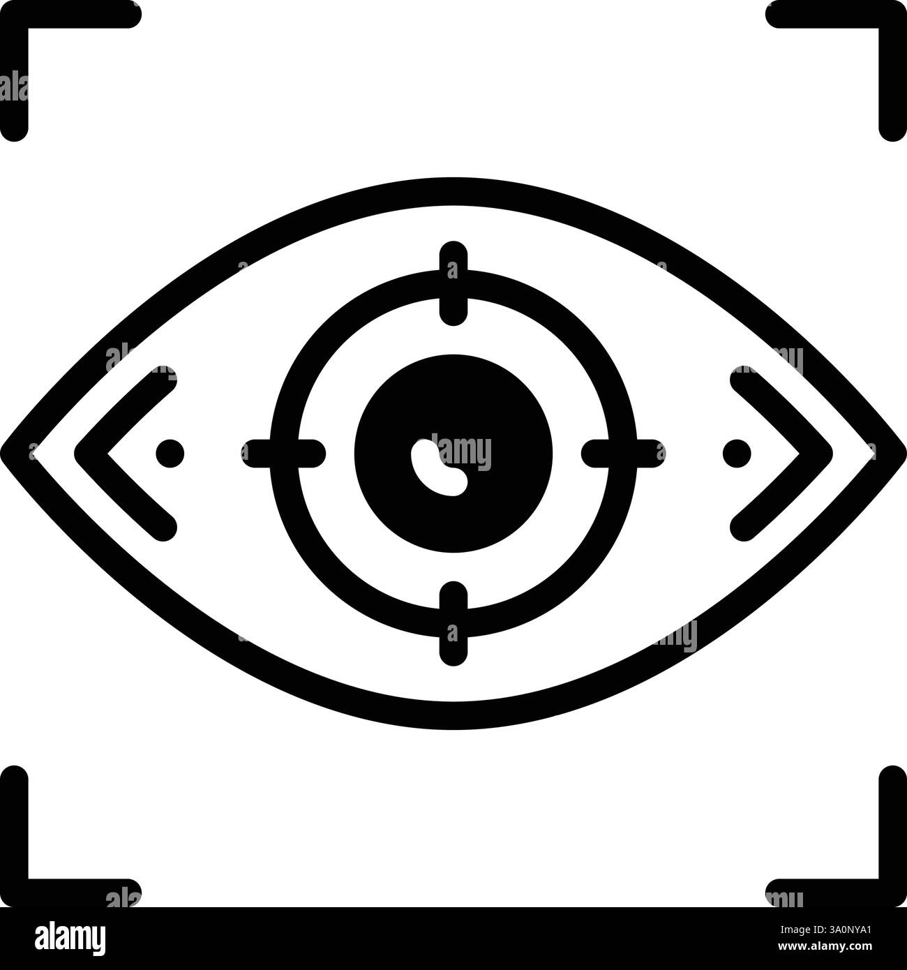 Icon for focus, eye Stock Vector Image & Art - Alamy