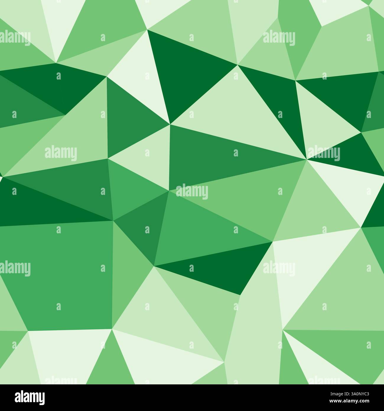 Minimalistic triangles background. Large triangles size. Repeatable pattern. Fresh green color ...