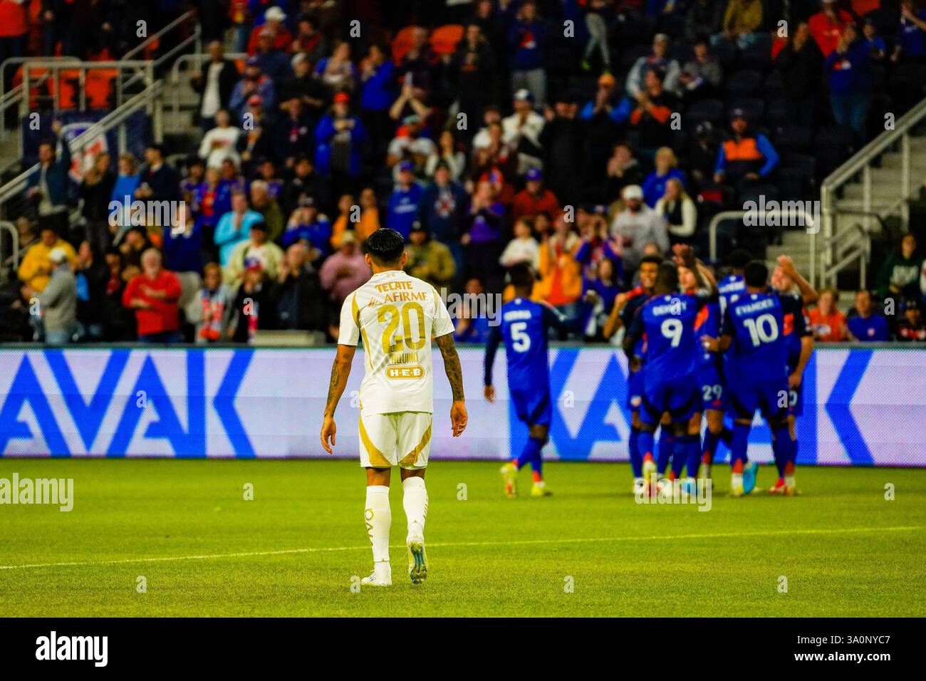 Cincinnati, Ohio, USA. 4th Mar, 2025. Javier Aquino #20 of UANL Tigres ...