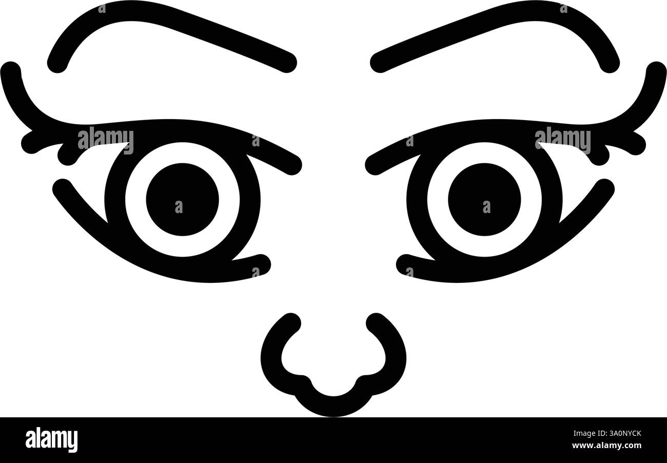 Icon for view, visual Stock Vector Image & Art - Alamy