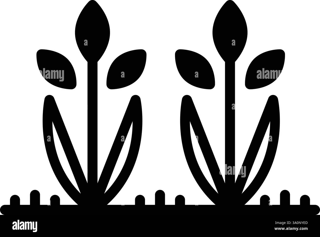 Icon for crops, plant Stock Vector Image & Art - Alamy
