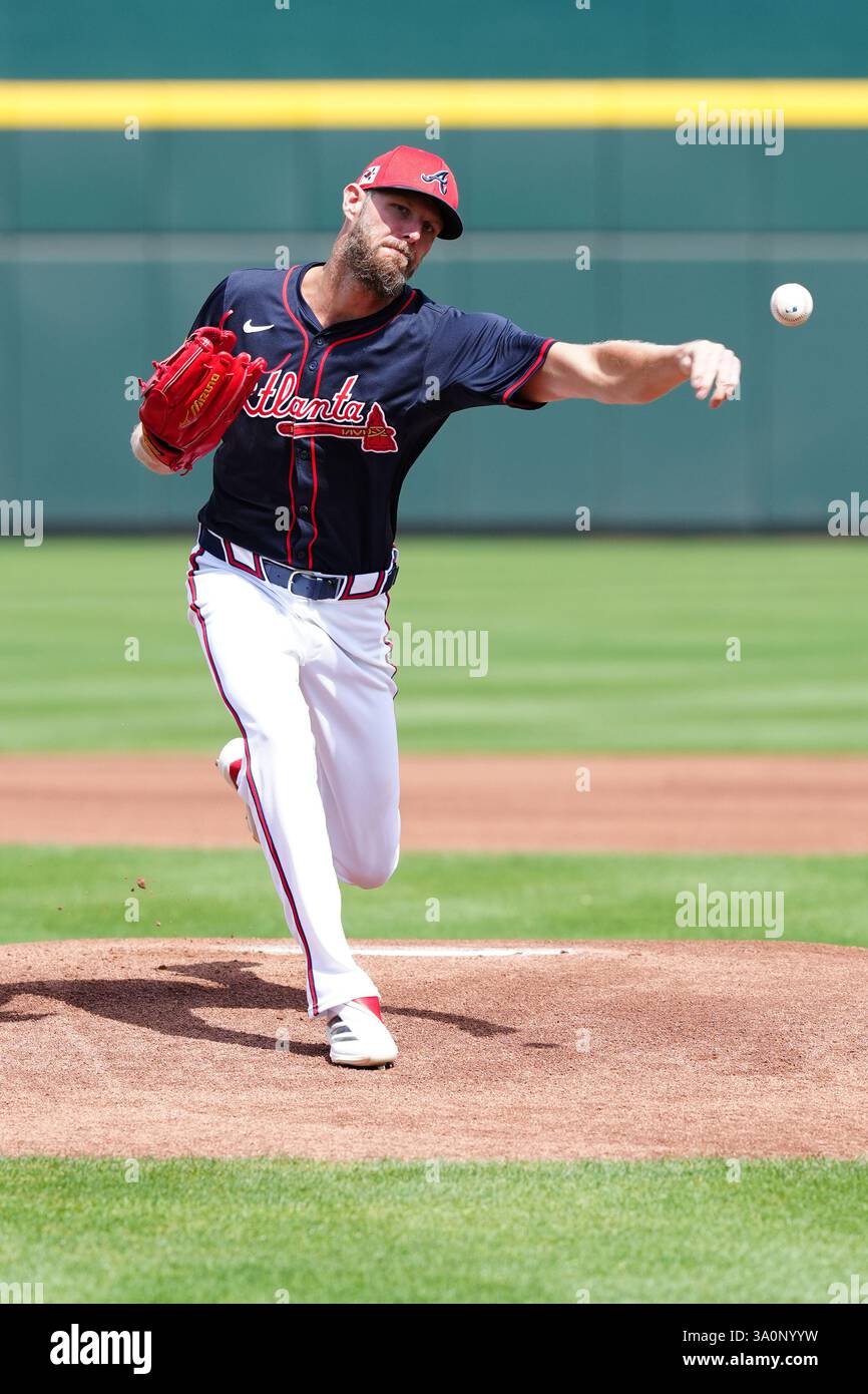 PORT CHARLOTTE, FL - MARCH 03: Atlanta Braves pitcher Chris Sale (51 ...