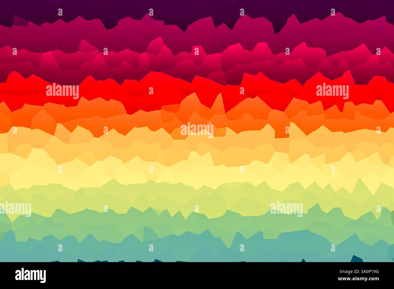 Colorful wavy abstract background as multi colors modern artwork Stock ...