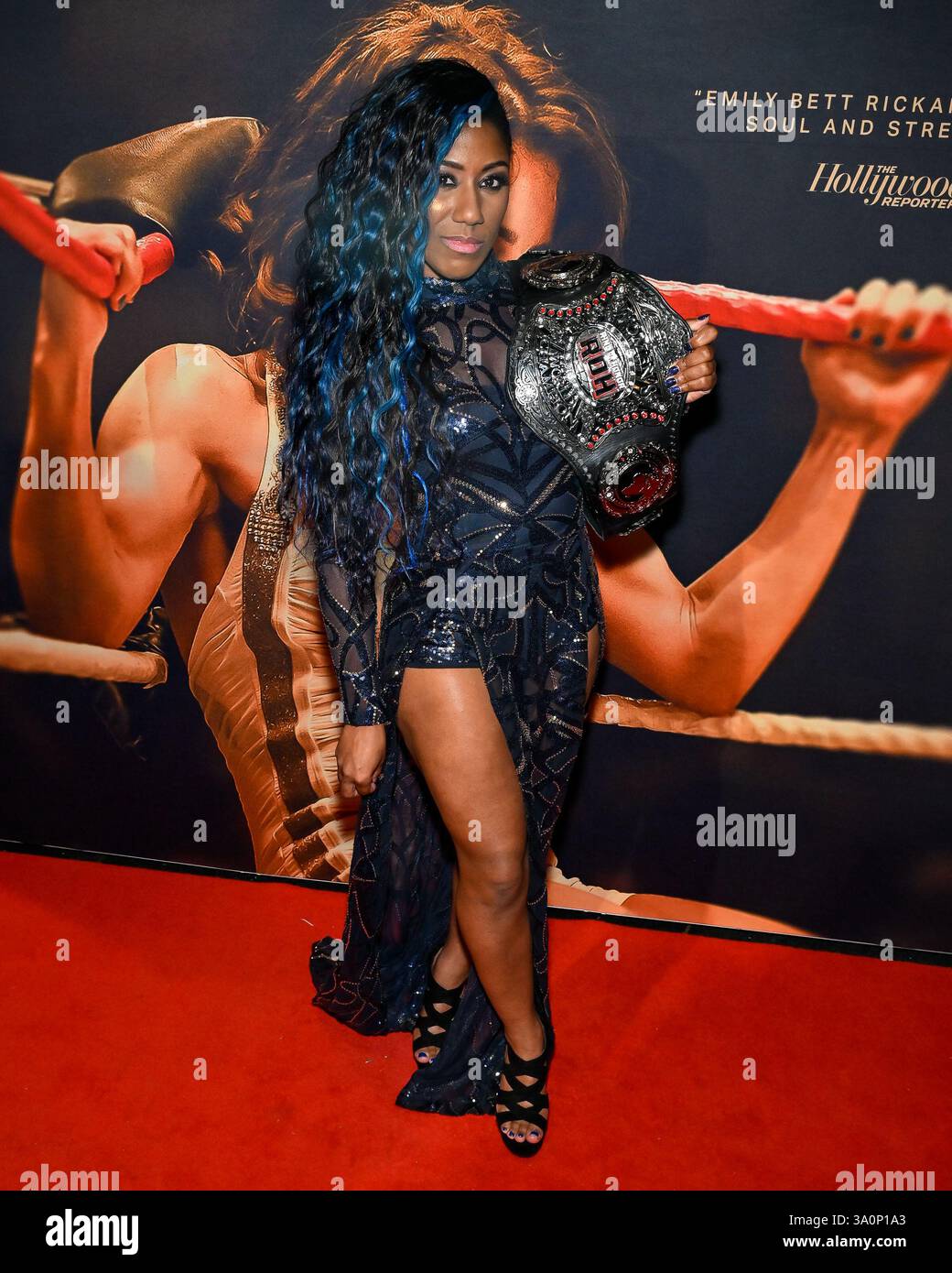 New York, USA. 04th Mar, 2025. Athena attends the New York premiere of ...