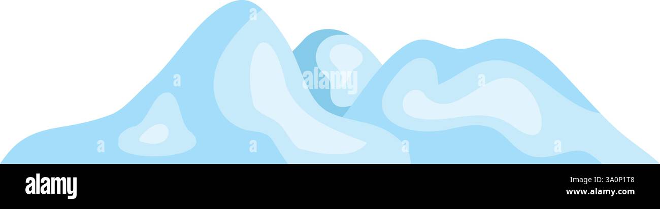 Snow Bank Small Stock Vector Image & Art - Alamy