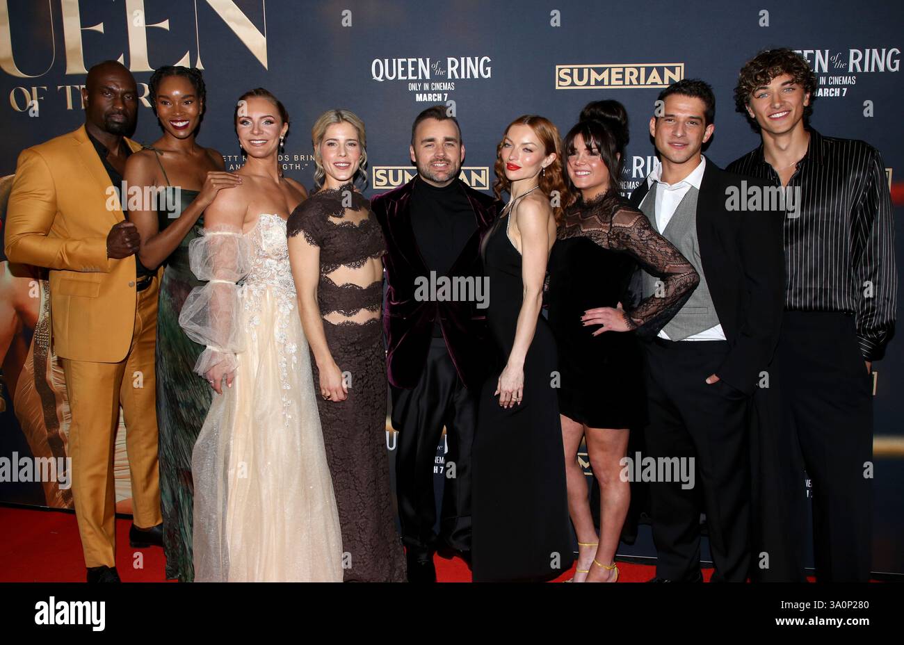 New York City, USA. 04th Mar, 2025. Khalid Greenaway, Damaris Lewis, Kamille, Emily Bett ...