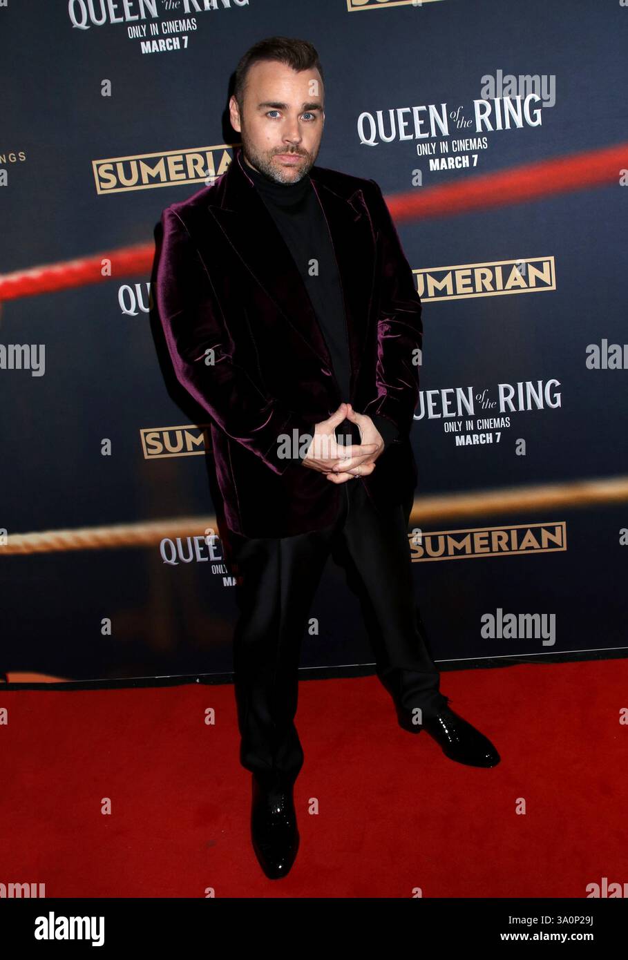 Ash Avildsen attending the 'Queen of the Ring' New York Premiere held ...