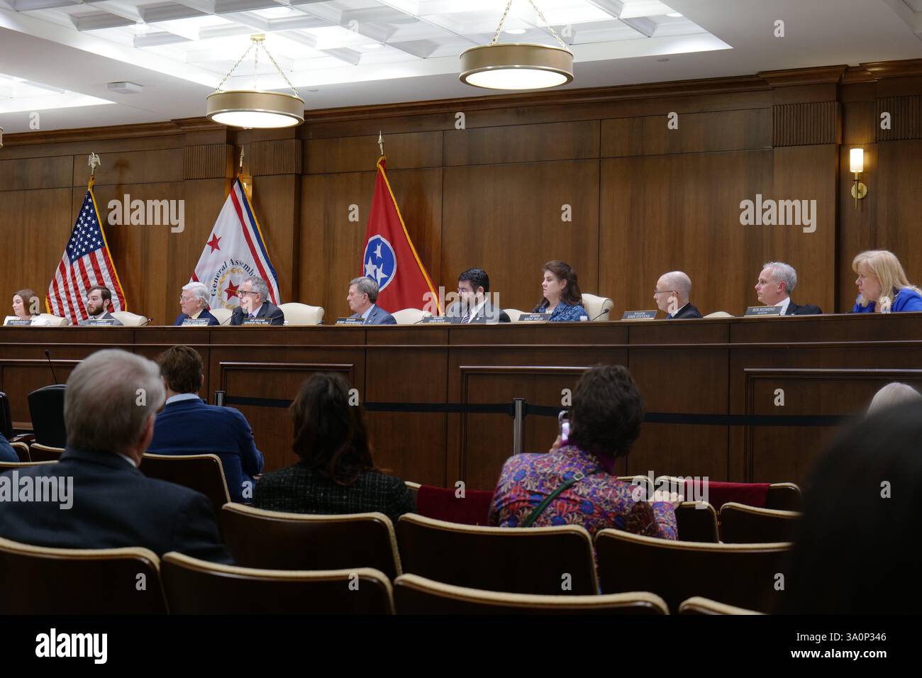The Tennessee Senate Judiciary Committee meets on March 4, 2025 in the ...