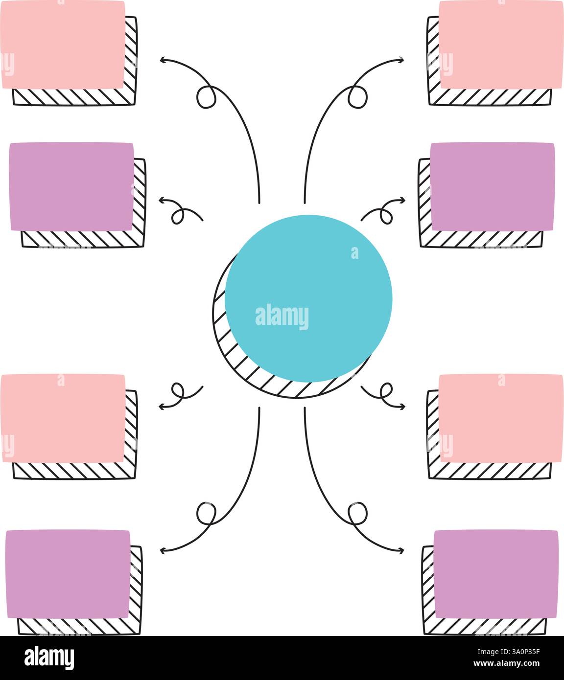 Peta Minda Brainstorming Stock Vector Image & Art - Alamy