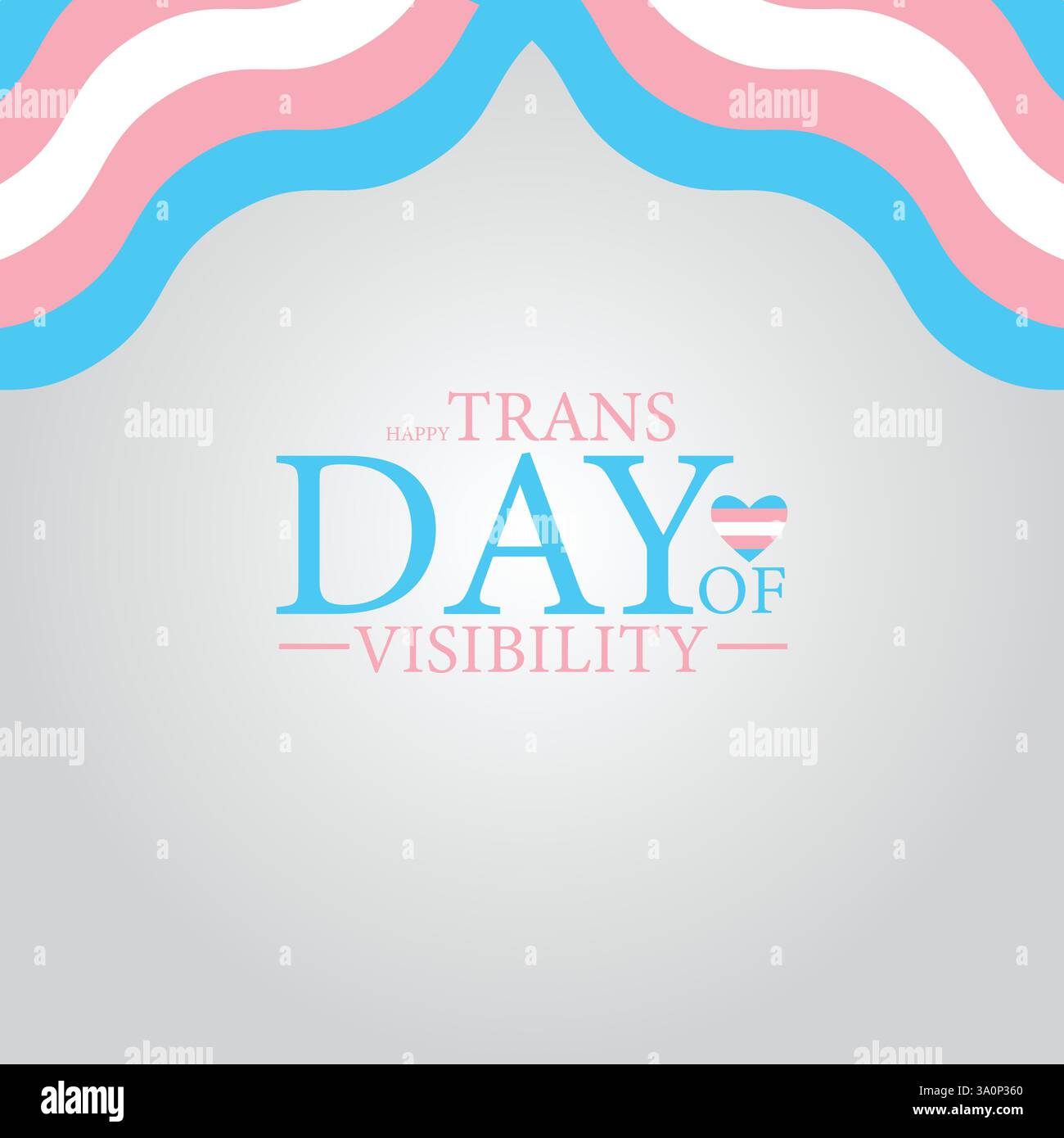 Empowering Trans Lives Reflecting on Trans Day of Visibility Stock ...
