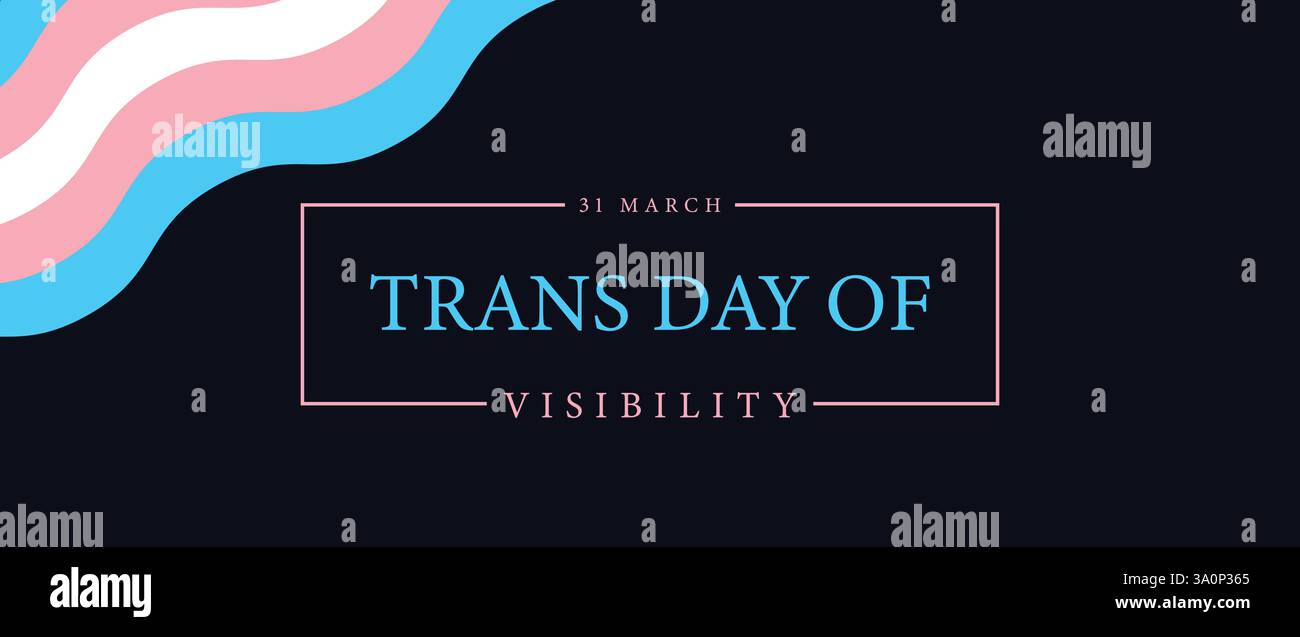 Celebrating Trans Resilience on Trans Day of Visibility Stock Vector ...
