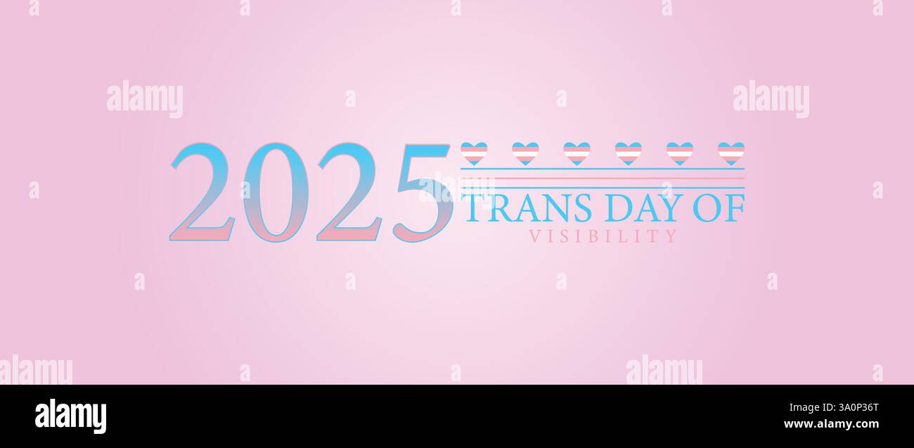 Celebrating Trans Joy The Significance of Trans Day of Visibility Stock ...