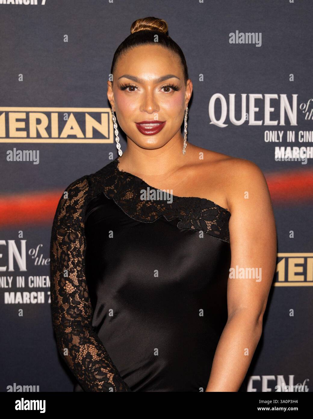 Karissa Rivera Elektra Lopez at arrivals for QUEEN OF THE RING Premiere, AMC Lincoln Square 13 ...