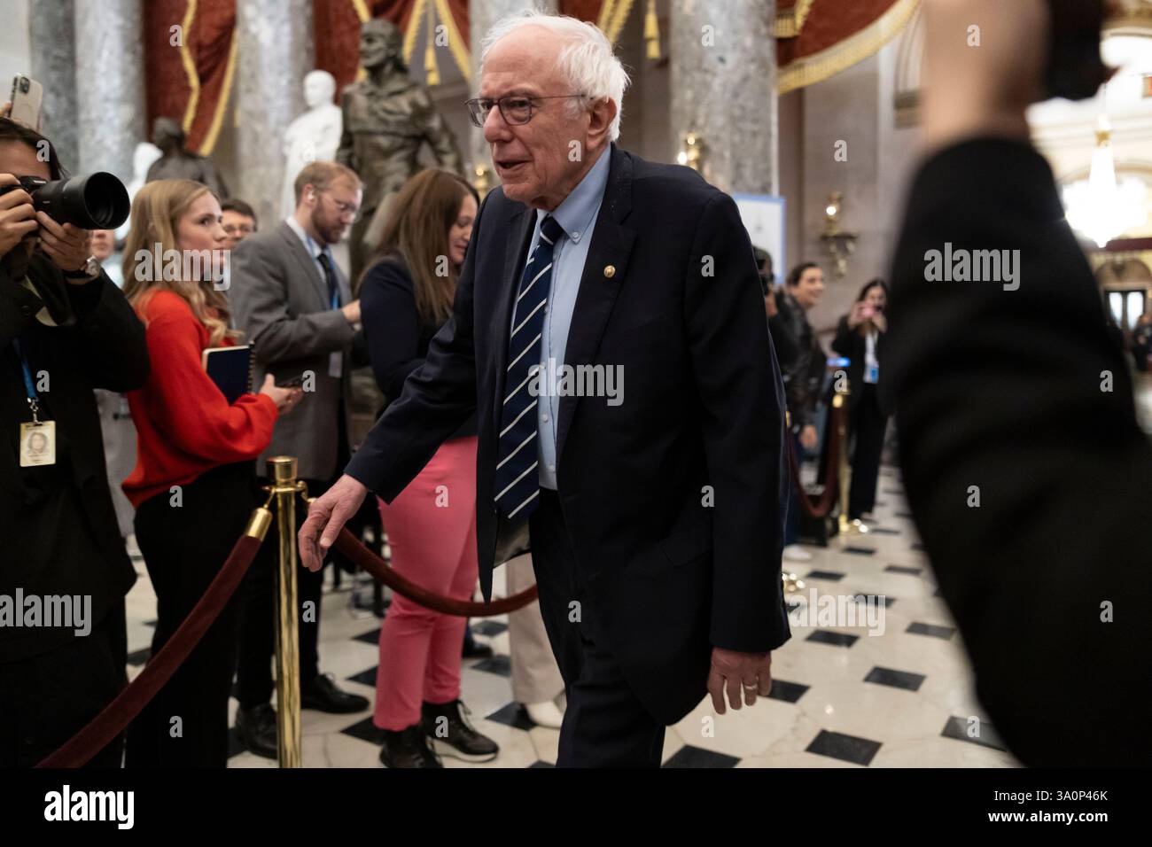 WASHINGTON — March 4 2025: U.S. Senator Bernie Sanders (I-VT) National ...