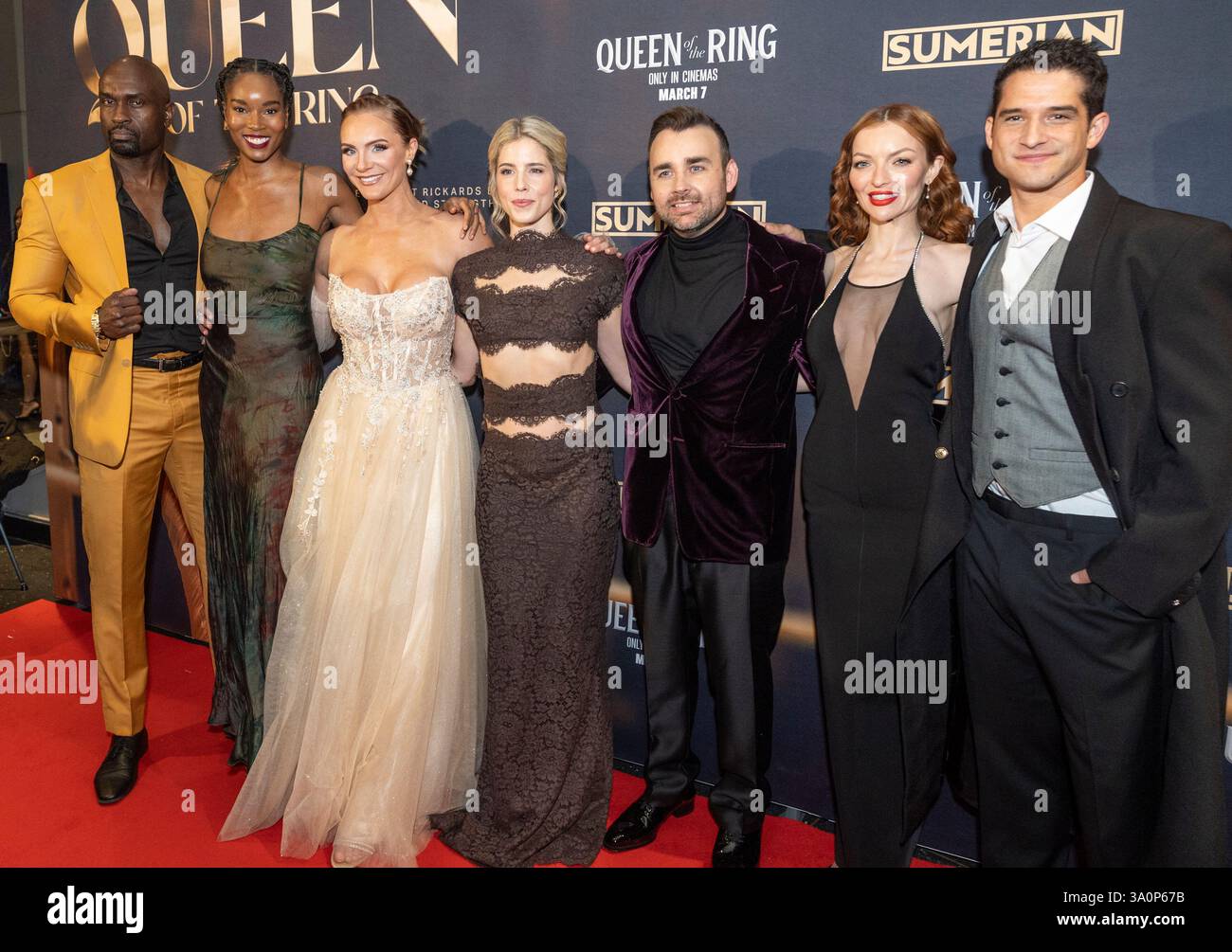 New York, USA. 04th Mar, 2025. Khalid Greenaway, Damaris Lewis, Kamille ...