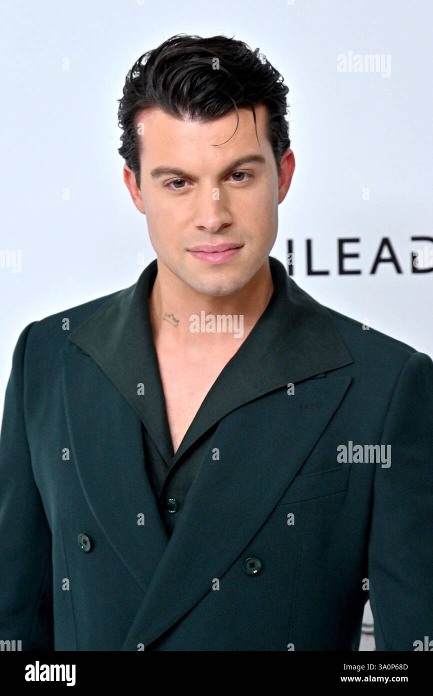 W Hollywood, USA. 2, March, 2025. Pictured left to right, Andrew ...