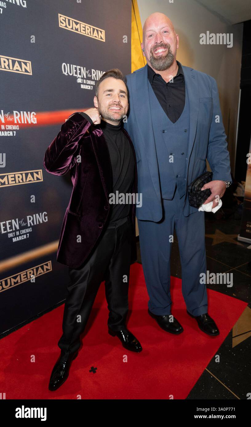 New York, USA. 04th Mar, 2025. Ash Avildsen and Paul Wright attend ...