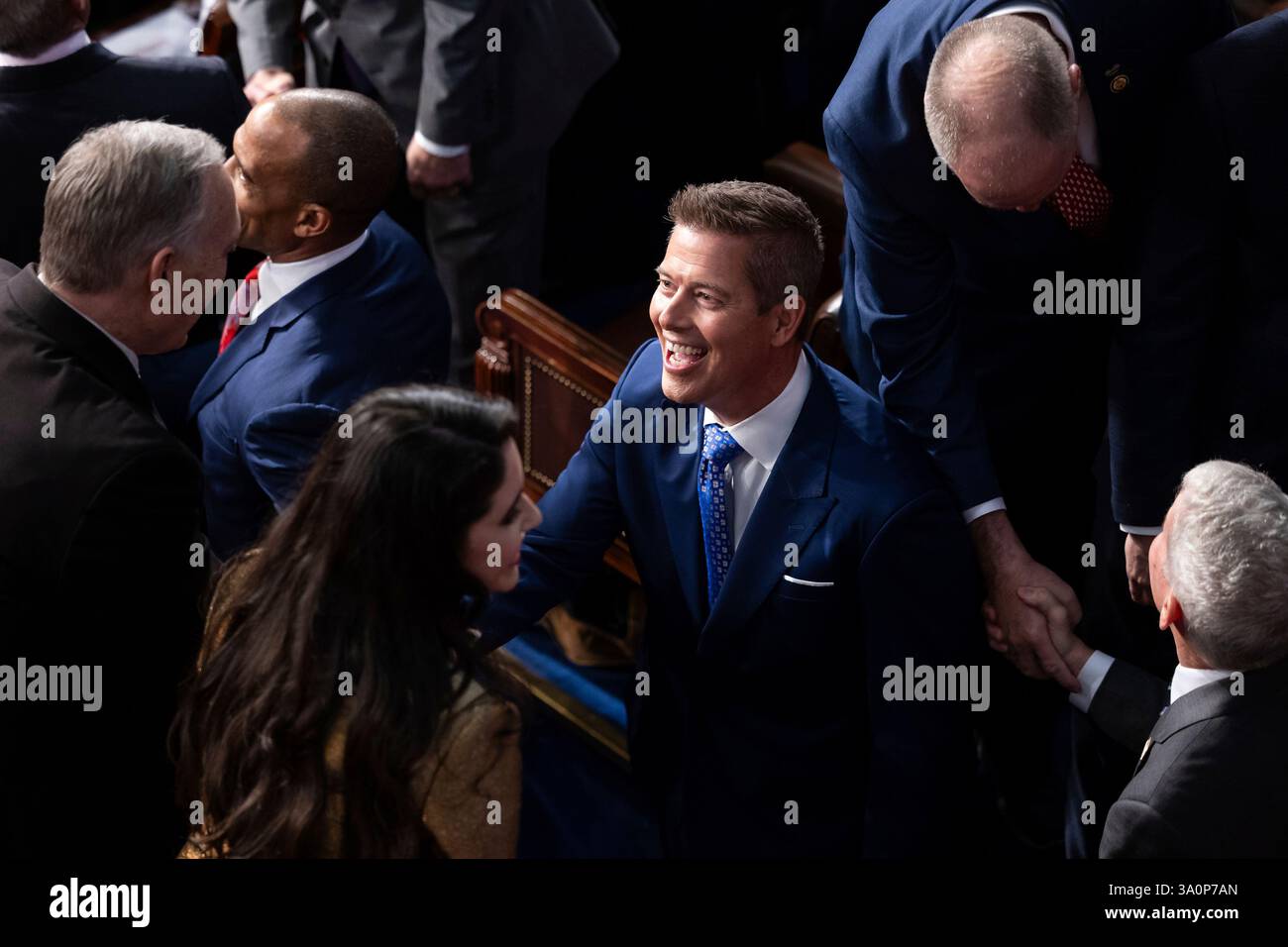 Transportation Secretary Sean Duffy arrives before President Donald ...