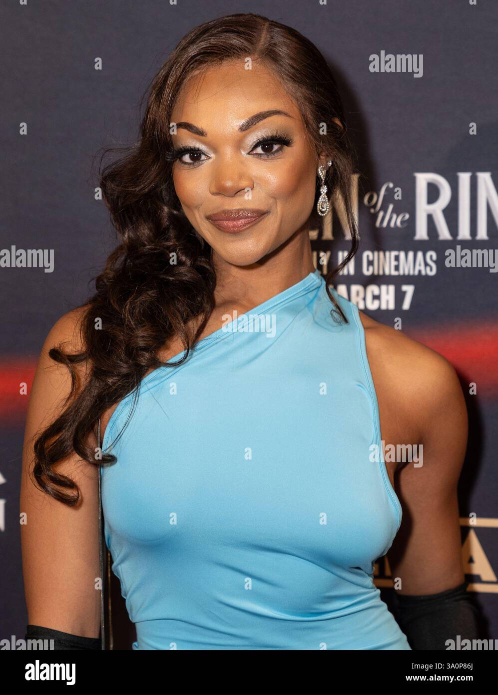 New York, NY, March 4, 2025: Cameren Jackson attends premiere of 'Queen ...