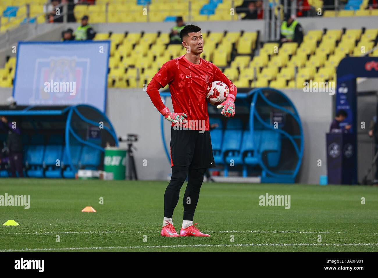 Tianjin Jinmen Tiger Football Club defeated Chengdu Rongcheng Football ...