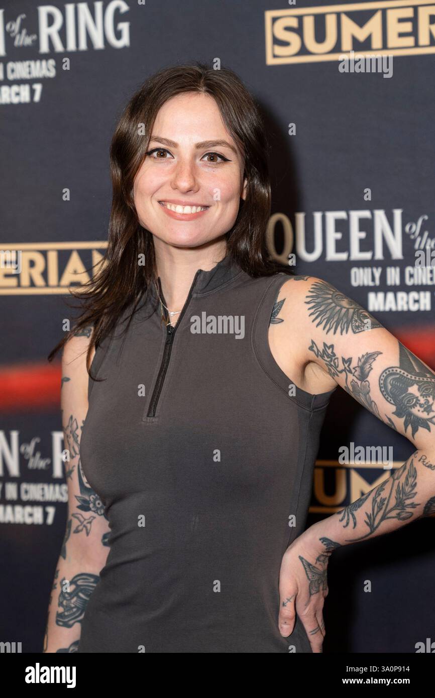 New York, NY, March 4, 2025: Natalie Cuomo attends premiere of 'Queen ...