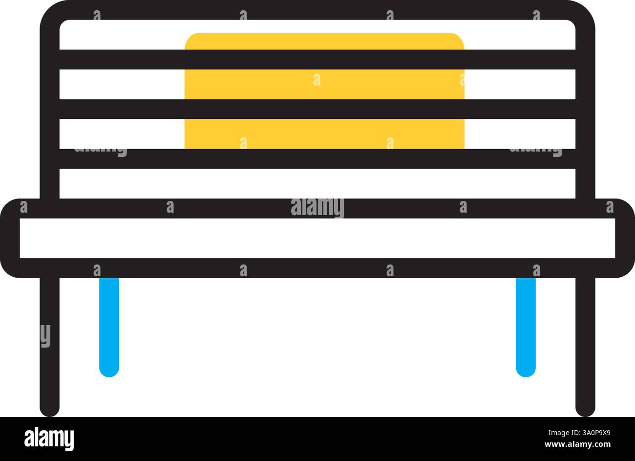 Icon for bench,pew Stock Vector Image & Art - Alamy