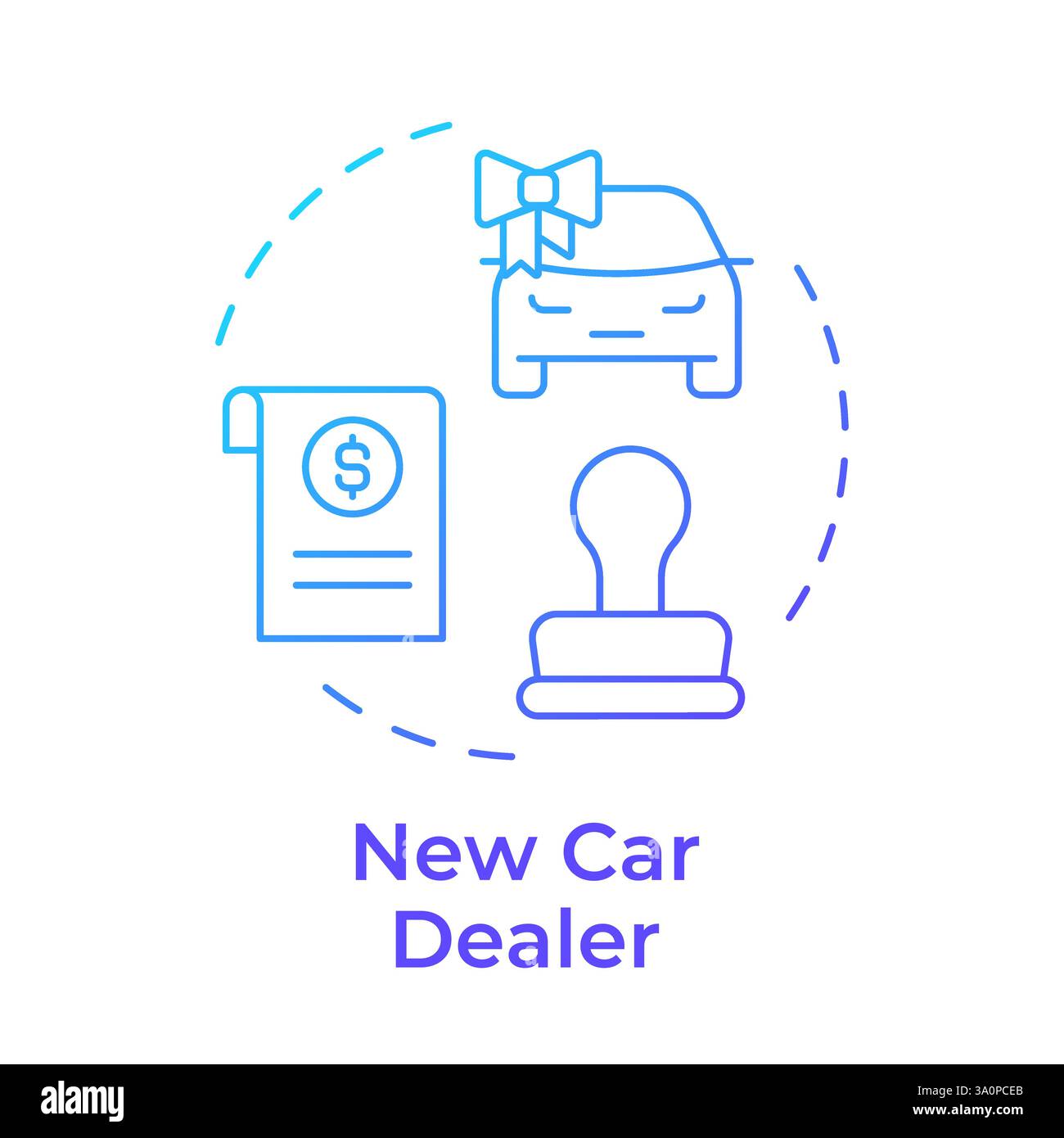 New dealerships Stock Vector Images - Alamy