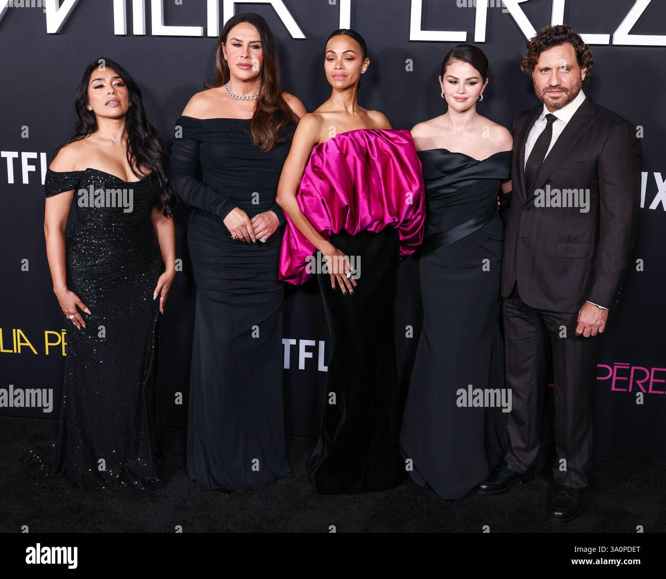 (FILE) Zoe Saldana wins Oscar for Best Actress In A Supporting Role for 'Emilia Perez’ at the ...