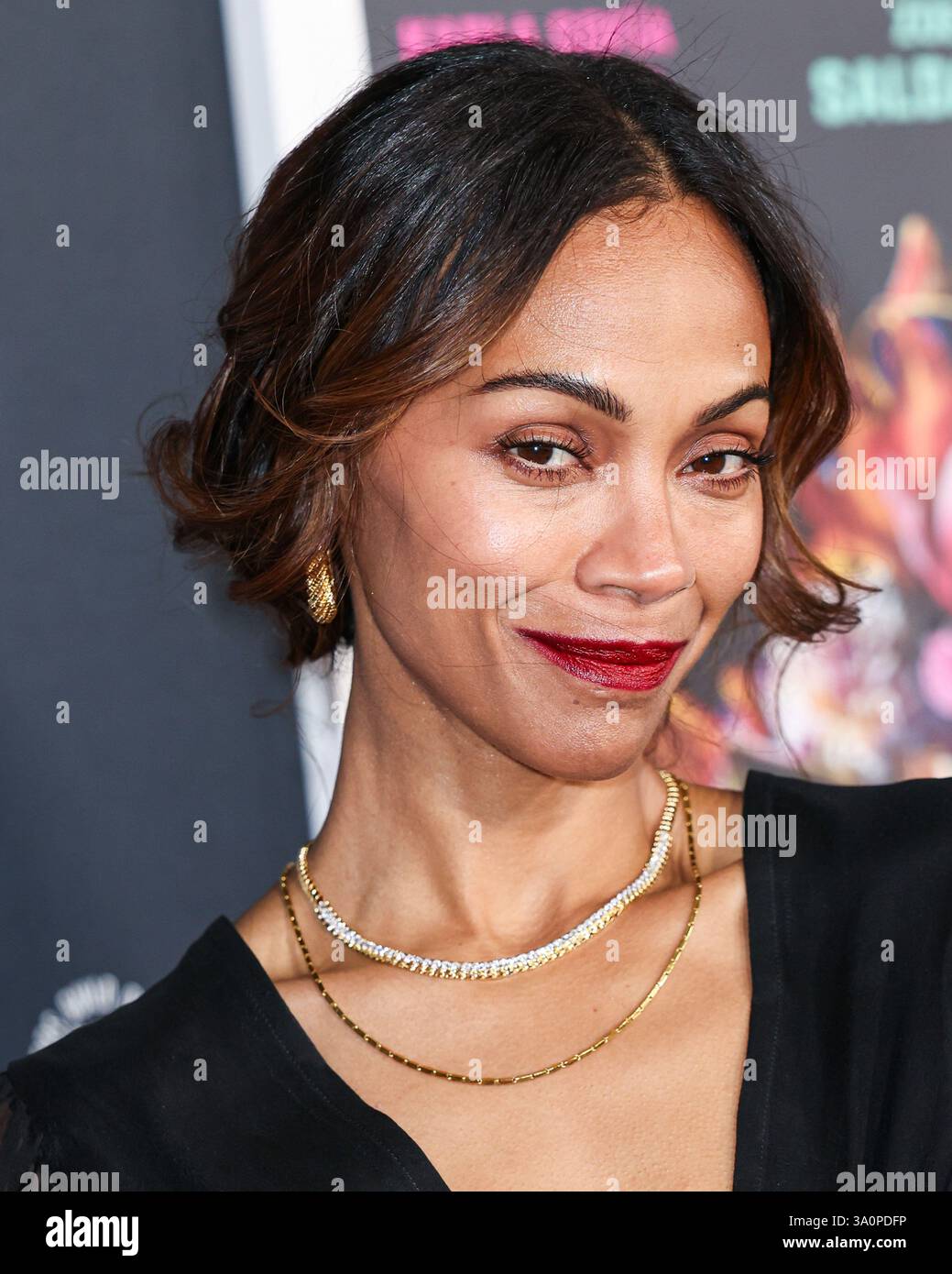(FILE) Zoe Saldana wins Oscar for Best Actress In A Supporting Role for ...