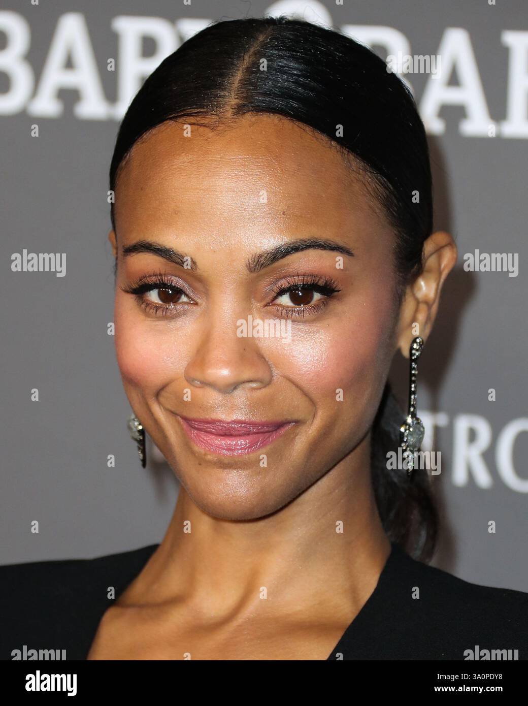 (FILE) Zoe Saldana wins Oscar for Best Actress In A Supporting Role for ...