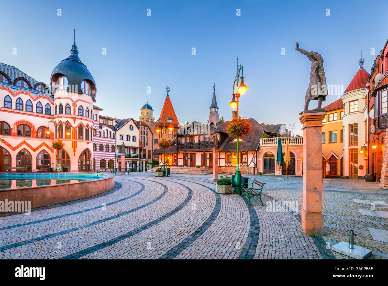 Komarno, Slovakia is a historic town on the Danube River, known for ...