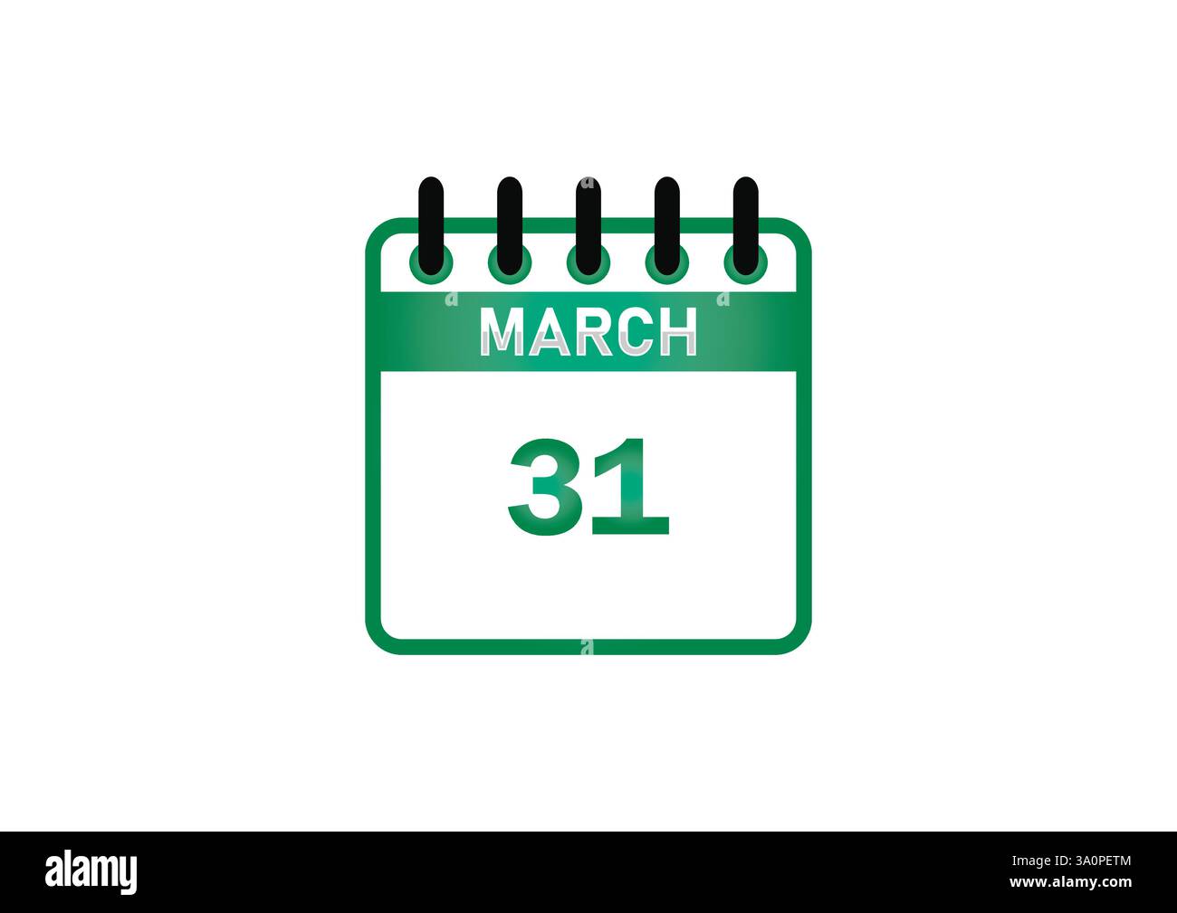 March 31 Calendar Date – Holidays, Events, Facts & Observances Stock ...