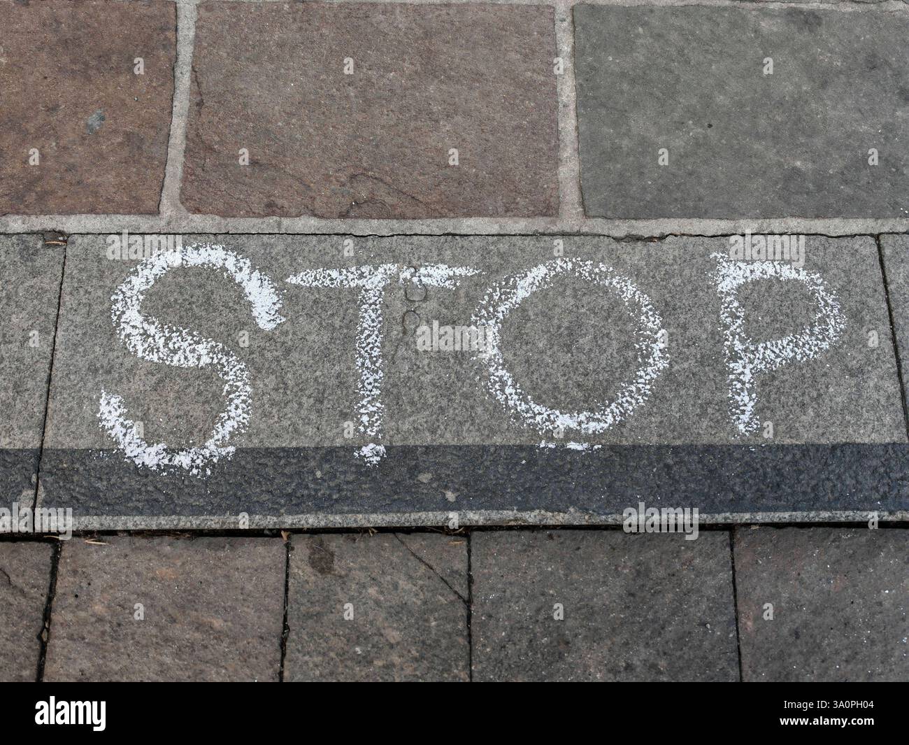 a defense position signaling no and unwanted behavior stop or no go ...