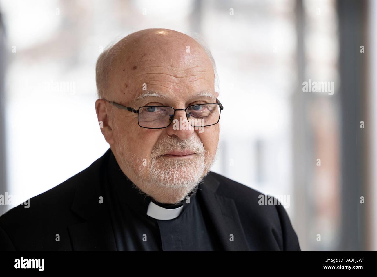 Swedish Cardinal Anders Arborelius at the inauguration of the St ...