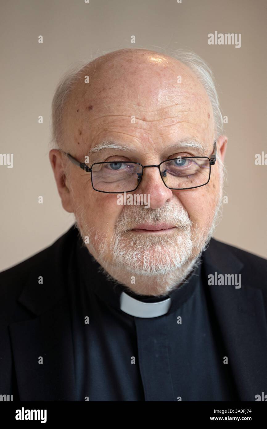 Swedish Cardinal Anders Arborelius at the inauguration of the St ...