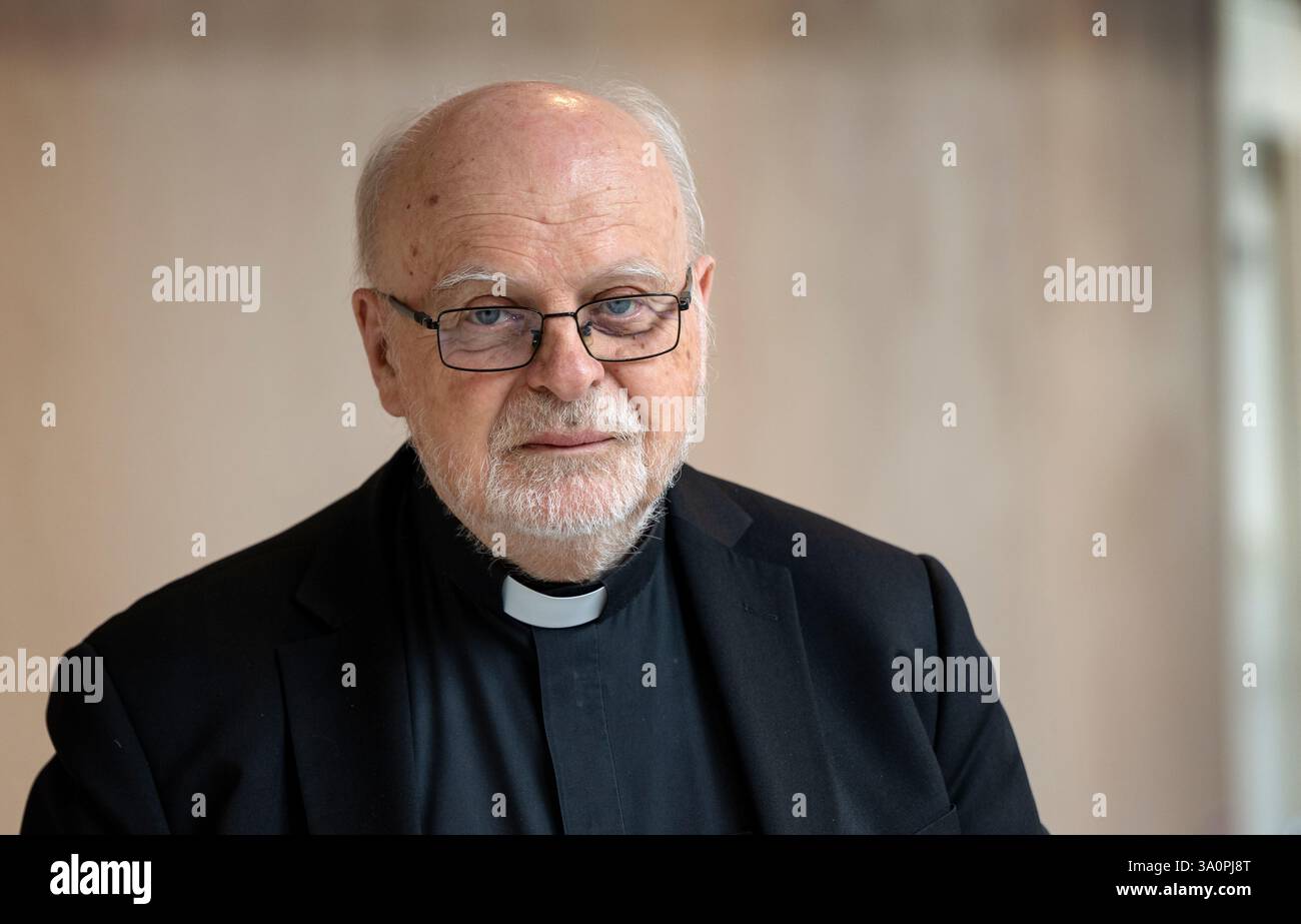 Swedish Cardinal Anders Arborelius at the inauguration of the St ...