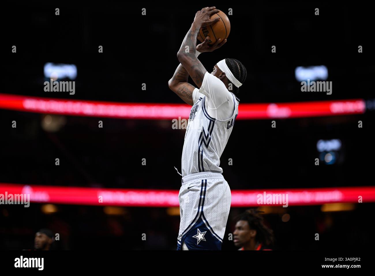 Orlando Magic guard Kentavious Caldwell-Pope goes up to shoot during ...