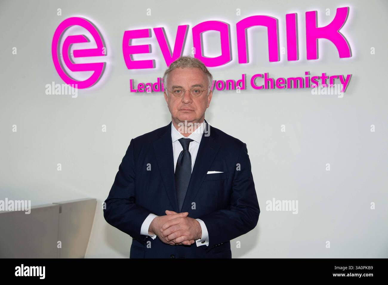 Christian KULLMANN, Vorstandsvorsitzender, CEO, Bilanzpressekonferenz der Evonik Industries AG ...