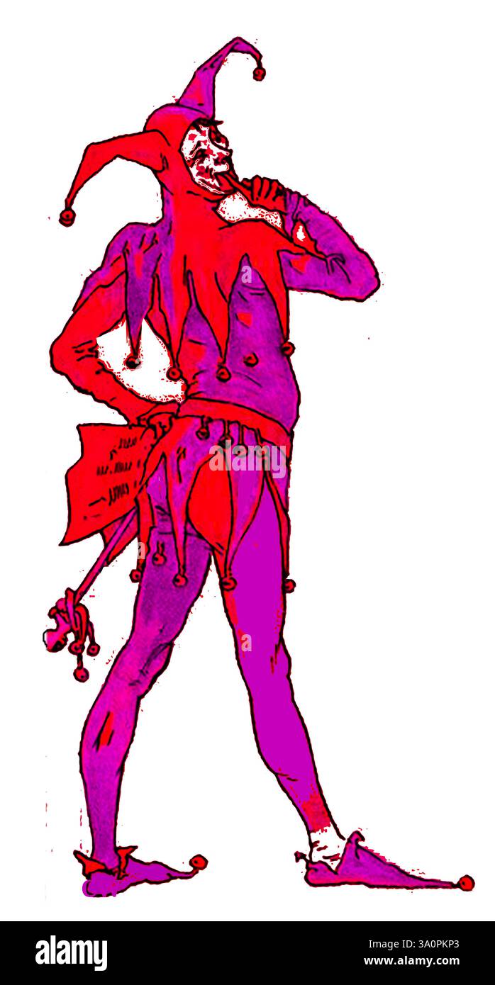 Cap of a jester Cut Out Stock Images & Pictures - Alamy