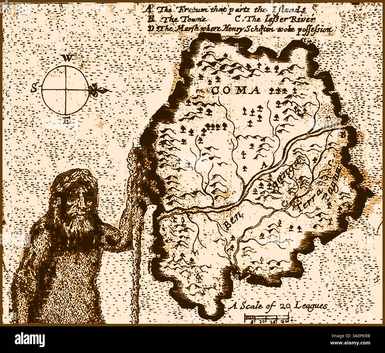 Holland map 17th century hi-res stock photography and images - Alamy
