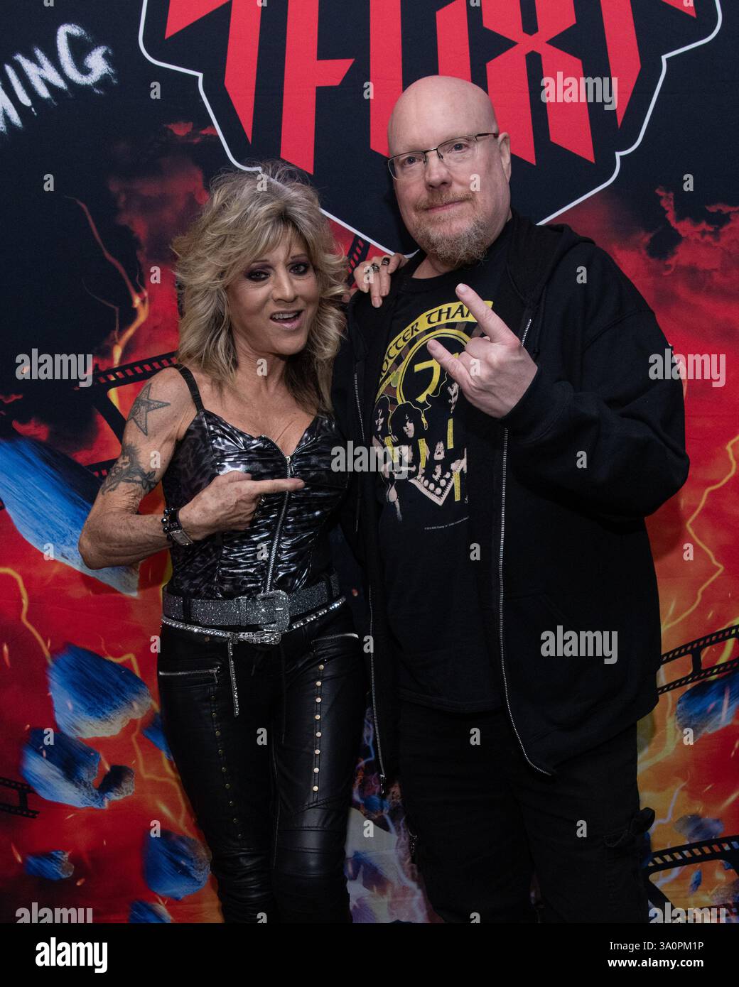 March 4, 2025, Los Angeles, California, USA: BETSY WEISS and BRIAN ...