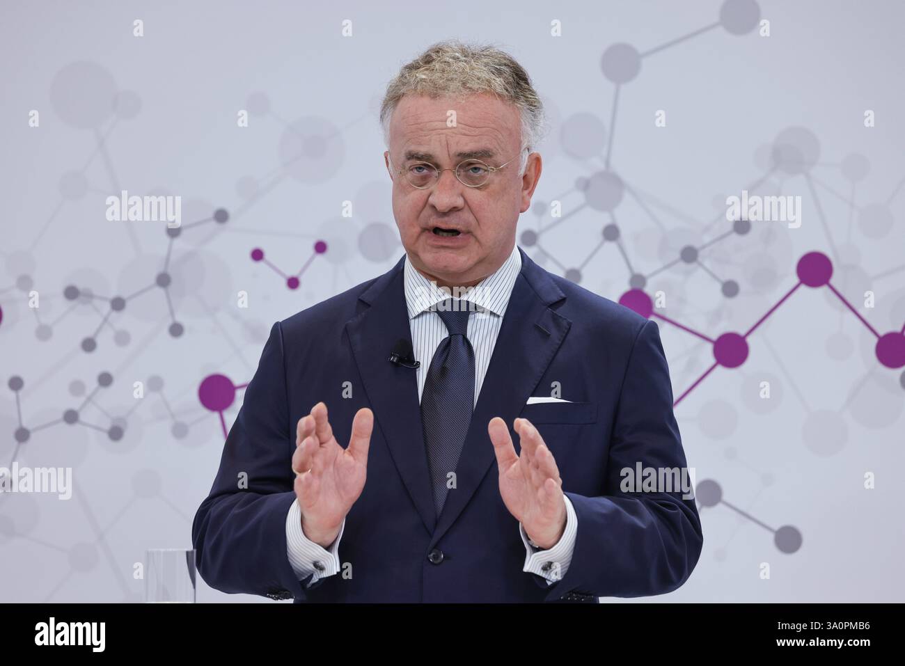 05 March 2025, North Rhine-Westphalia, Essen: Christian Kullmann, Chairman of the Executive ...