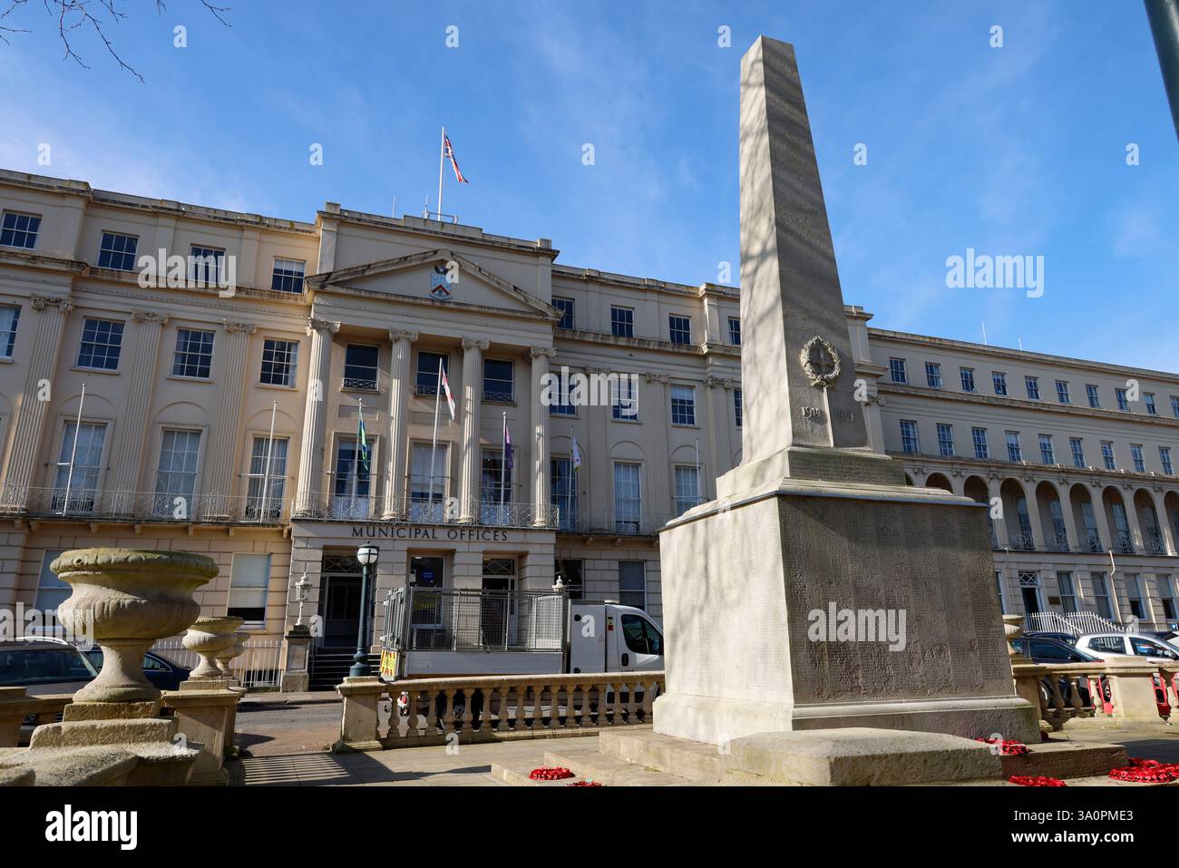 Cheltenham Borough Council, Municipal Offices building, Promenade ...