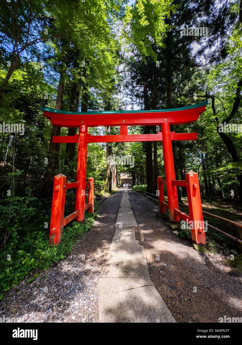 Chuson-ji temple in Hiraizumi, Nishiiwai District, Iwate, Japan Stock Photo - Alamy