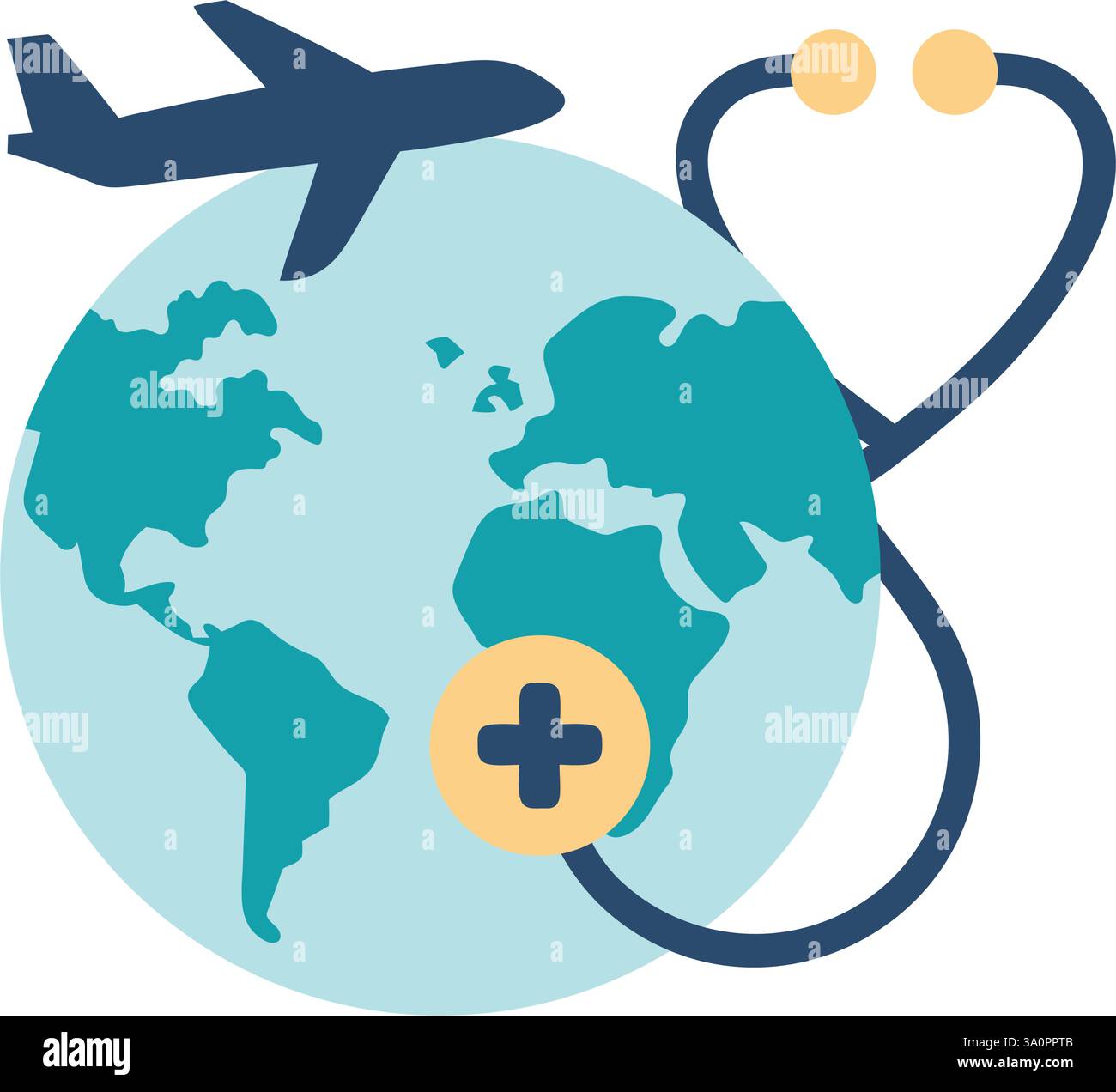 Medical Tourism Global Travel Stock Vector Image & Art - Alamy