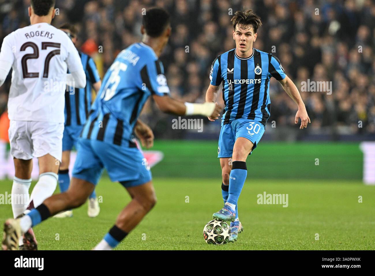 Brugge, Belgium. 04th Mar, 2025. Ardon Jashari (30) of Club Brugge ...
